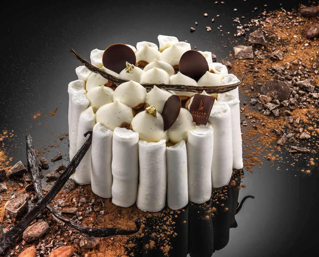 Vacherin Chocolat Vanille - Lilian Bonnefoi